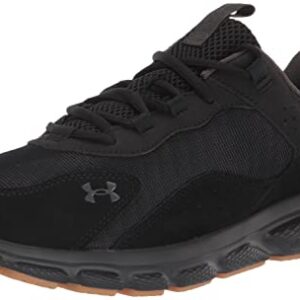 Under Armour Men's Charged Verssert, Black/Black, 10 Medium US