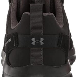 Under Armour Men's Charged Verssert, Black/Black, 10 Medium US