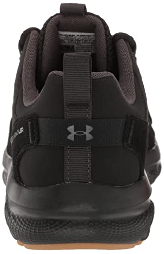 Under Armour Men's Charged Verssert, Black/Black, 10 Medium US