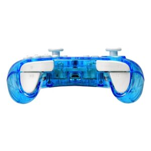 PDP Rock Candy Wired Gaming Switch Pro Controller - Zelda Breath of the Wild - Blue - Official License Nintendo - OLED / Lite Compatible - Compact, Durable Travel Controller - See Through - Holiday Gifts