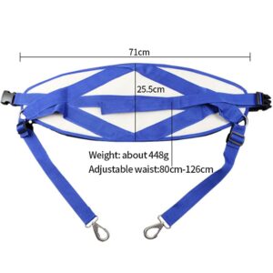 ChestnutYX, Fishing Waist Support Harness,Adjustable Fishing Waist Belt Offshore Stand Up Fish Fighting Rod Holder Belt Distribute Load Sea Fishing Rod Holder Waist Support Tackle Equipment