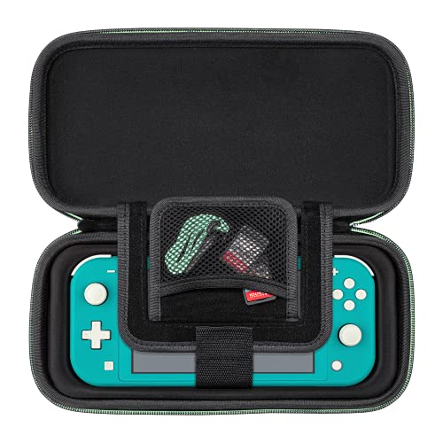 PDP Gaming Officially Licensed Switch Pull-N-Go Travel Case - Animal Crossing - Semi-Hardshell Protection - Protective PU Leather - Holds 14 Games - Works with Switch OLED & Lite - Perfect for Kids