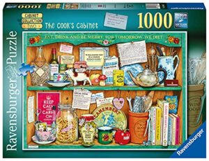 ravensburger the cook's cabinet 1000 piece jigsaw puzzles for adults & kids age 12 years up