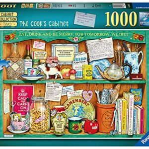 Ravensburger The Cook's Cabinet 1000 Piece Jigsaw Puzzles for Adults & Kids Age 12 Years Up