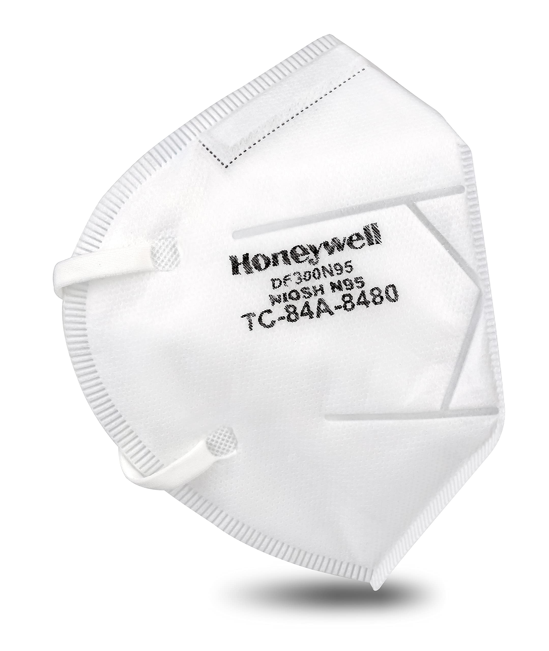 Honeywell Safety Products NIOSH-Approved N95 Flatfold Project Respirator, 20-pack (RWS-54038)