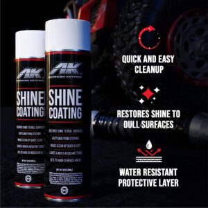 Advanced Kotings Shine Coating & High Foaming Car Wash Bundle | Removes Dirt, Oil, Grime, Shines Surfaces, and Makes Off-Road Clean-Up Easier for ATVs, UTVs, Vehicles and More - 6 Pack Kit