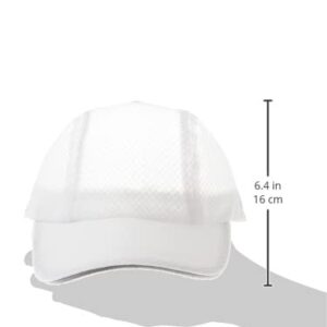 Beautifully Warm Backless Hat – Quick Dry Baseball Sport Hat for Women (White)