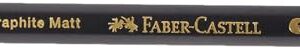 Faber-Castell Art & Graphic Pitt Graphite Matt Pencil, Matt Graphite, 14B, For Art, Craft, Drawing, Sketching, Home, School, University, Colouring