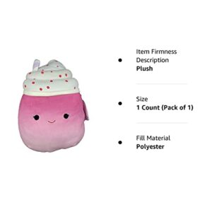 Official KellyToy Squishmallows 8 inch Cinnamon The Frozen Yogurt Food Squad Plush Pillow Stuffed Toy