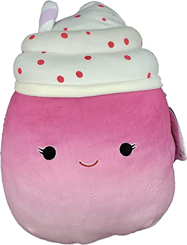 Official KellyToy Squishmallows 8 inch Cinnamon The Frozen Yogurt Food Squad Plush Pillow Stuffed Toy