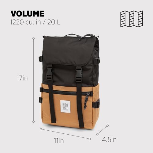 Topo Designs Rover Pack Classic - Khaki/black - One Size