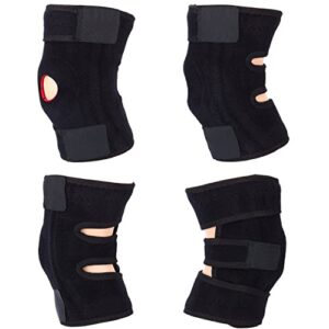 knee support brace, minor knee injury protect size adjustable unisex moisture-wicking knee brace for recovering for knee strain