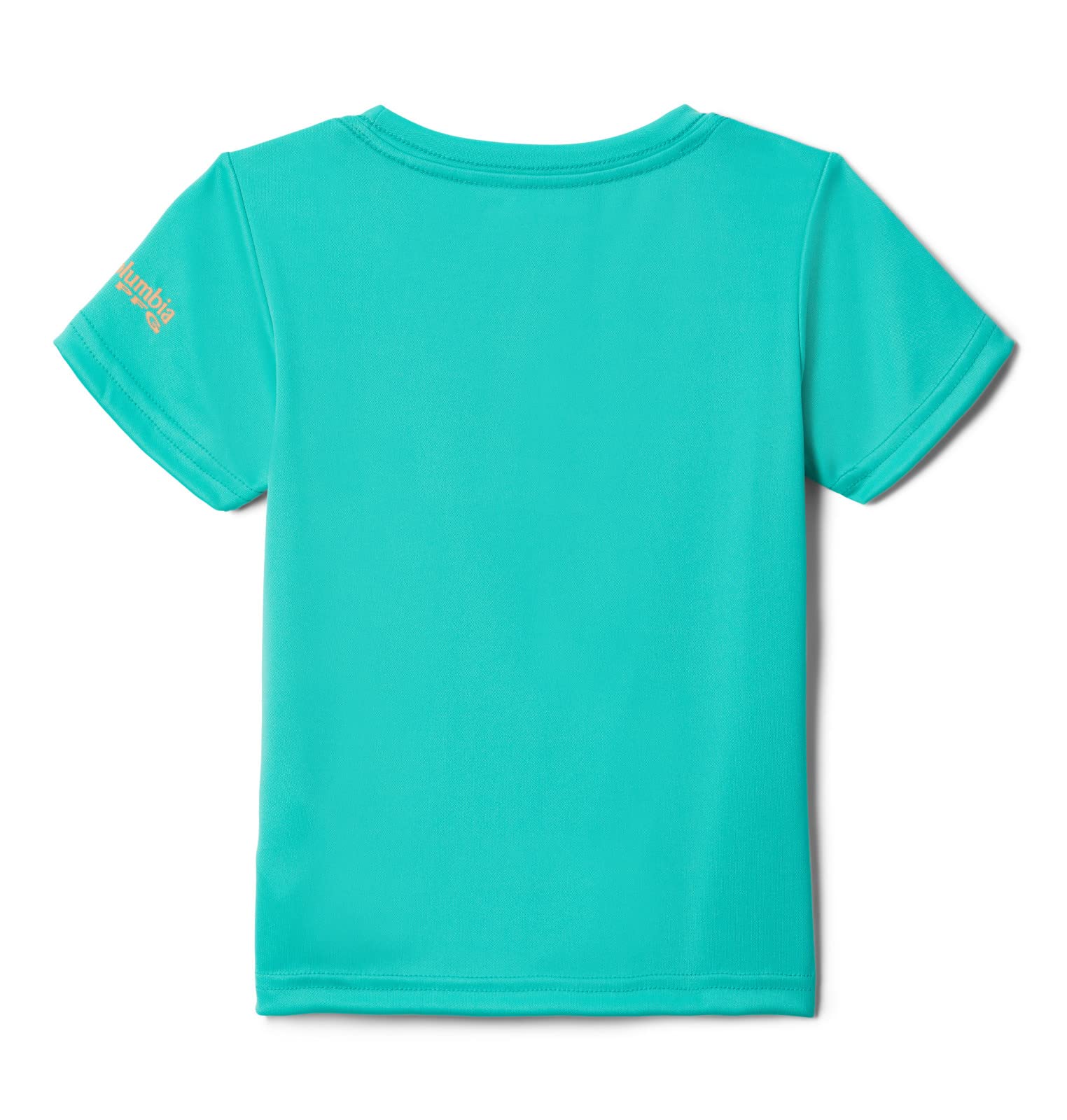 Columbia Youth Boys Terminal Tackle PFG LGF Short Sleeve, Electric Turquoise/Bright Nectar, X-Large