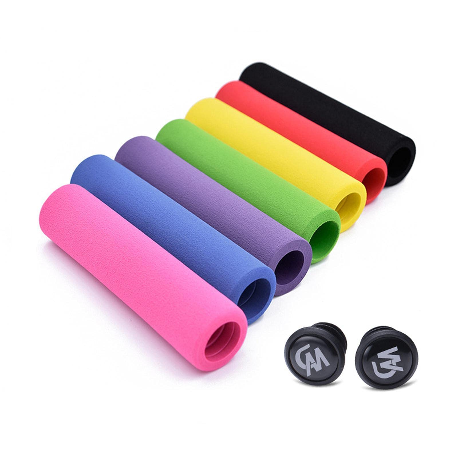 1 Pc Bike Handlebar Grips Slip Mountain Non Slip Soft Lock Grips Road Bike Handlebar MTB Bicycle Accessories Red