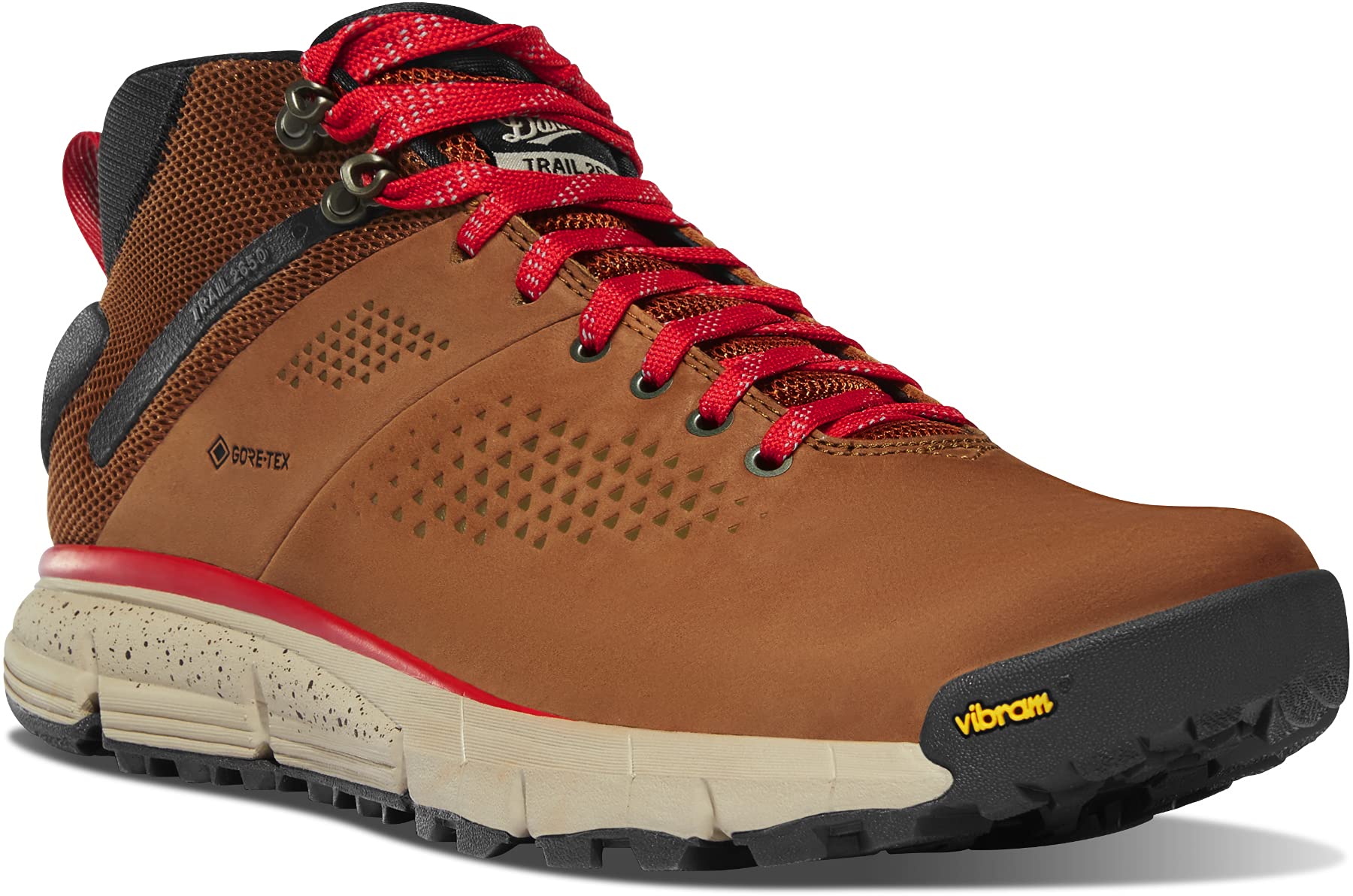 Danner 6124910.5D Trail 2650 Mid 4" Brown/Red GTX 10.5D