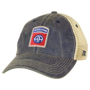 7.62 design u.s. army vintage trucker hat (7.62 design u.s. army 82nd airborne vintage trucker hat navy)