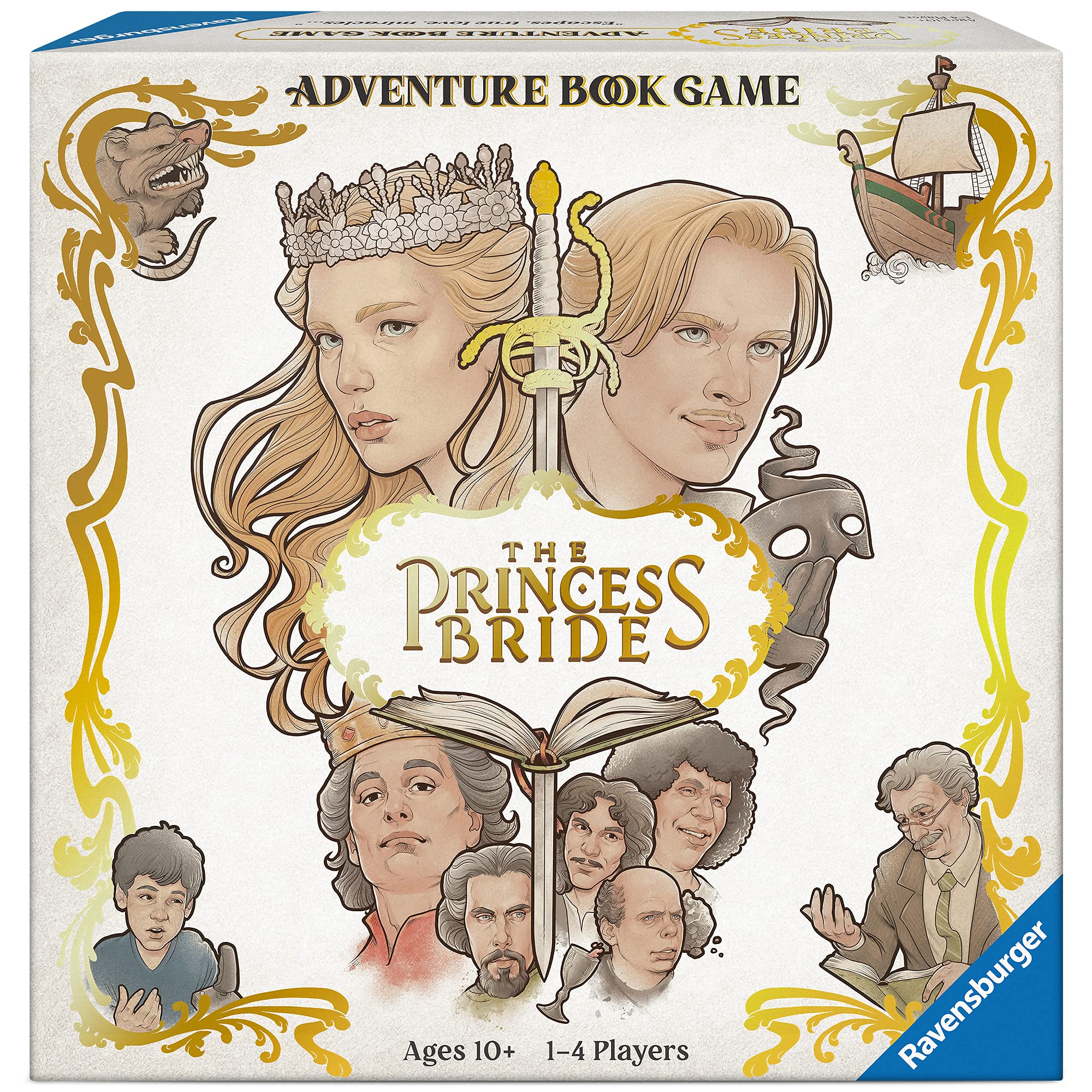 Ravensburger The Princess Bride - Strategy Board Games for Adults & Kids Age 10 Years Up - 1 to 4 Players