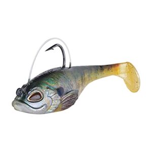 berkley powerbait agent e fishing soft bait, hd bluegill, 3"