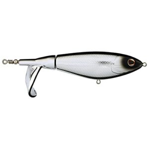 berkley choppo saltwater fishing hard bait, black chrome, 120mm - 1 oz