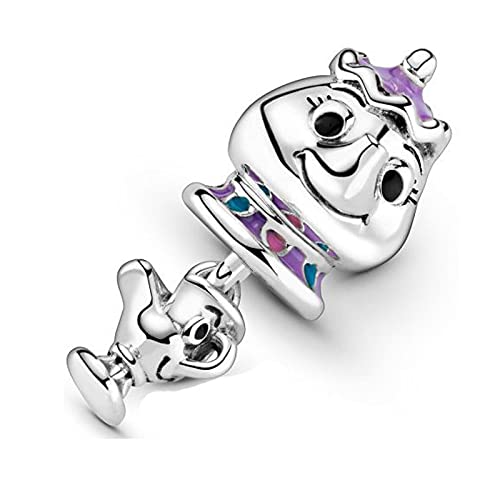 LIGHTDOG 925 Sterling Silver Charms for Bracelets Necklaces Dangle Pendants Beads Charms Fits Pandora Charms Bracelets Jewelry Holidays Gift for Women