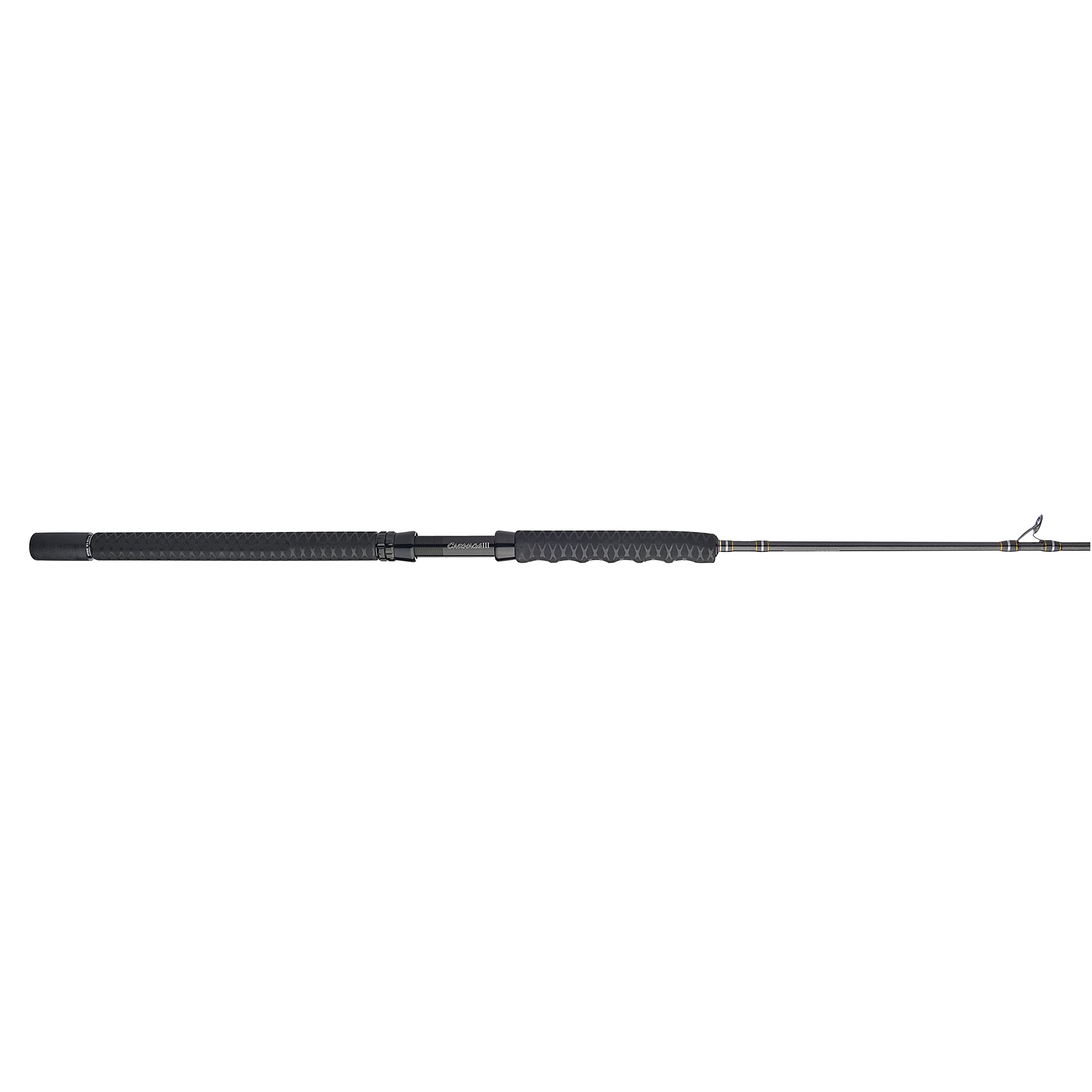 PENN Carnage III Boat Conventional Fishing Rod, 6' - Heavy - 50-100lb - 1pc, Silver/Black/Gold