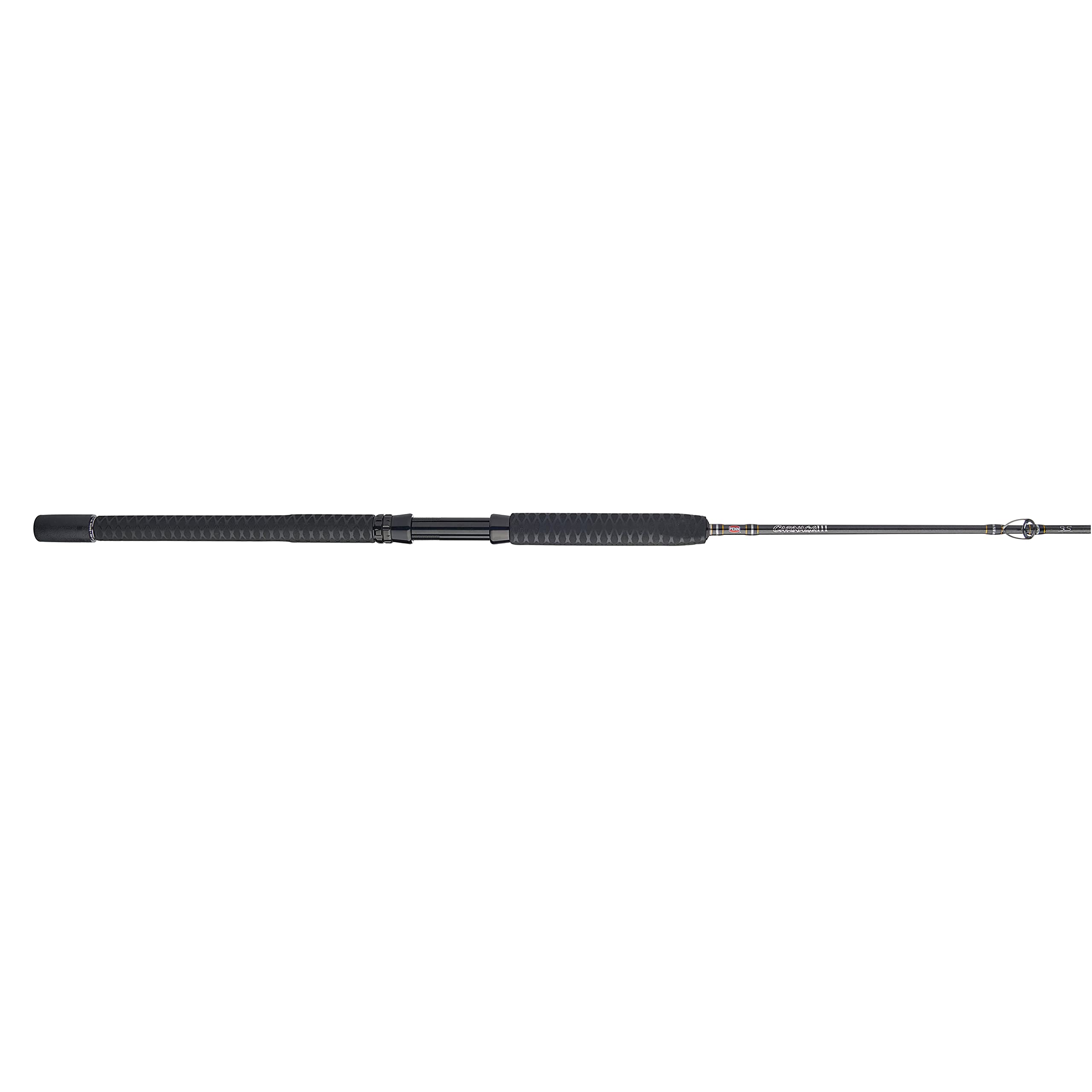 PENN Carnage III Boat Conventional Fishing Rod, 6' - Heavy - 50-100lb - 1pc, Silver/Black/Gold