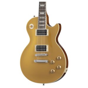 epiphone slash les paul, metallic gold with case