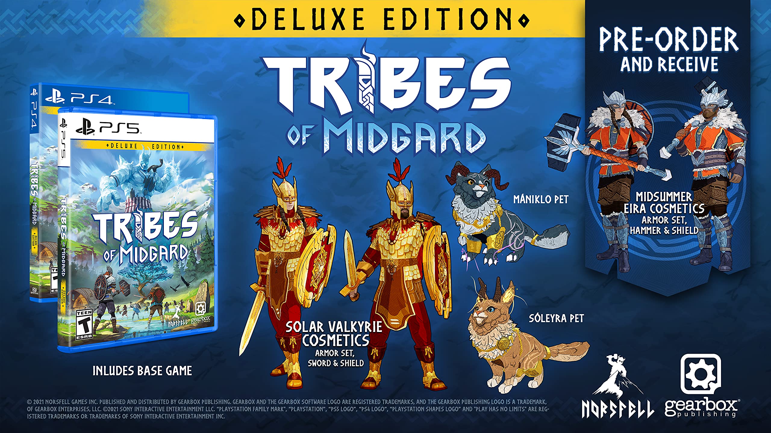 Tribes of Midgard: Deluxe Edition - PlayStation 4