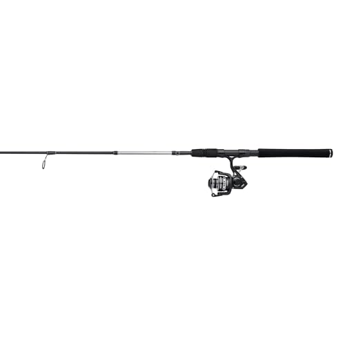 PENN 10’ Pursuit IV 2-Piece Fishing Rod and Reel (Size 4000) Surf Spinning Combos, 10’, 2 Graphite Composite Fishing Rod with 5 Reel, Durable and Lightweight, Black/Silver