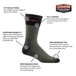 Darn Tough Men's Hunter Boot Heavyweight with Full Cushion Sock (Style 2101) - Forest, X-Large