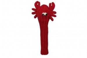 sunfish animal knit wool driver golf headcover lobster