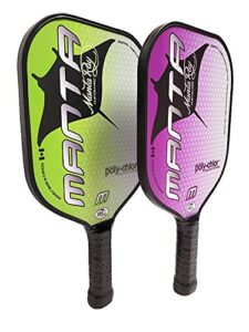 manta world sport pickleball paddle set - custom pro manta ray