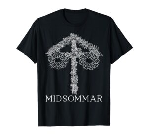 midsummer maypole midsommar festival summer solstice t-shirt