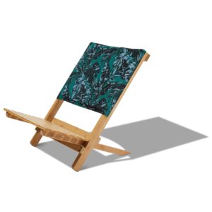 duck covers bamboo beach chair, olympic forest