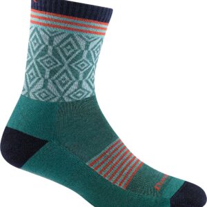 Darn Tough Vermont Sobo Micro Crew Lightweight with Cushion Teal SM (US 4.5-7)