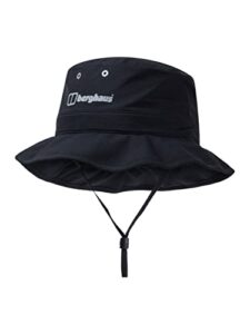 berghaus standard cap beanie adjustable, bucket hat black/monument, one size