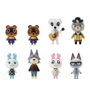 bandai shokugan - animal crossing: new horizons tomodachi doll vol 2 (complete set)