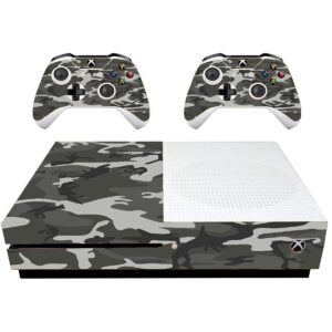 vwaq arctic camouflage skin designed to fit xbox one s console and controllers - xsgc14