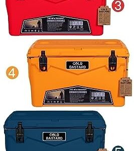 45QT Cold Bastard Rugged+ CAMO Army Premium Ice Chest Cooler Accessories Free S&H CB45-CA