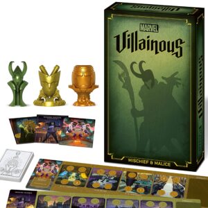 ravensburger marvel villainous: mischief & malice strategy board game | for ages 12 & up | engaging activity for marvel fans | high replay value | fun for teens and adults