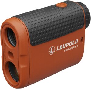 leupold pincaddie 3 golf rangefinder persimmon/black (181288)