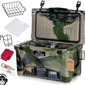 45QT Cold Bastard Rugged+ CAMO Army Premium Ice Chest Cooler Accessories Free S&H CB45-CA