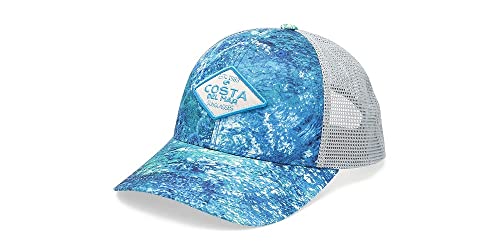 Costa Del Mar Mens Mossy Oak Coastal Camo Trucker XL Cap, Camo, One Size US