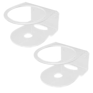 holaca wall mount holder for tp-link deco x90 wifi 6 mesh wifi(ax6600) compatible linksys 6e,simple and sturdy acrylic wall mount holder stand bracket (2pack)