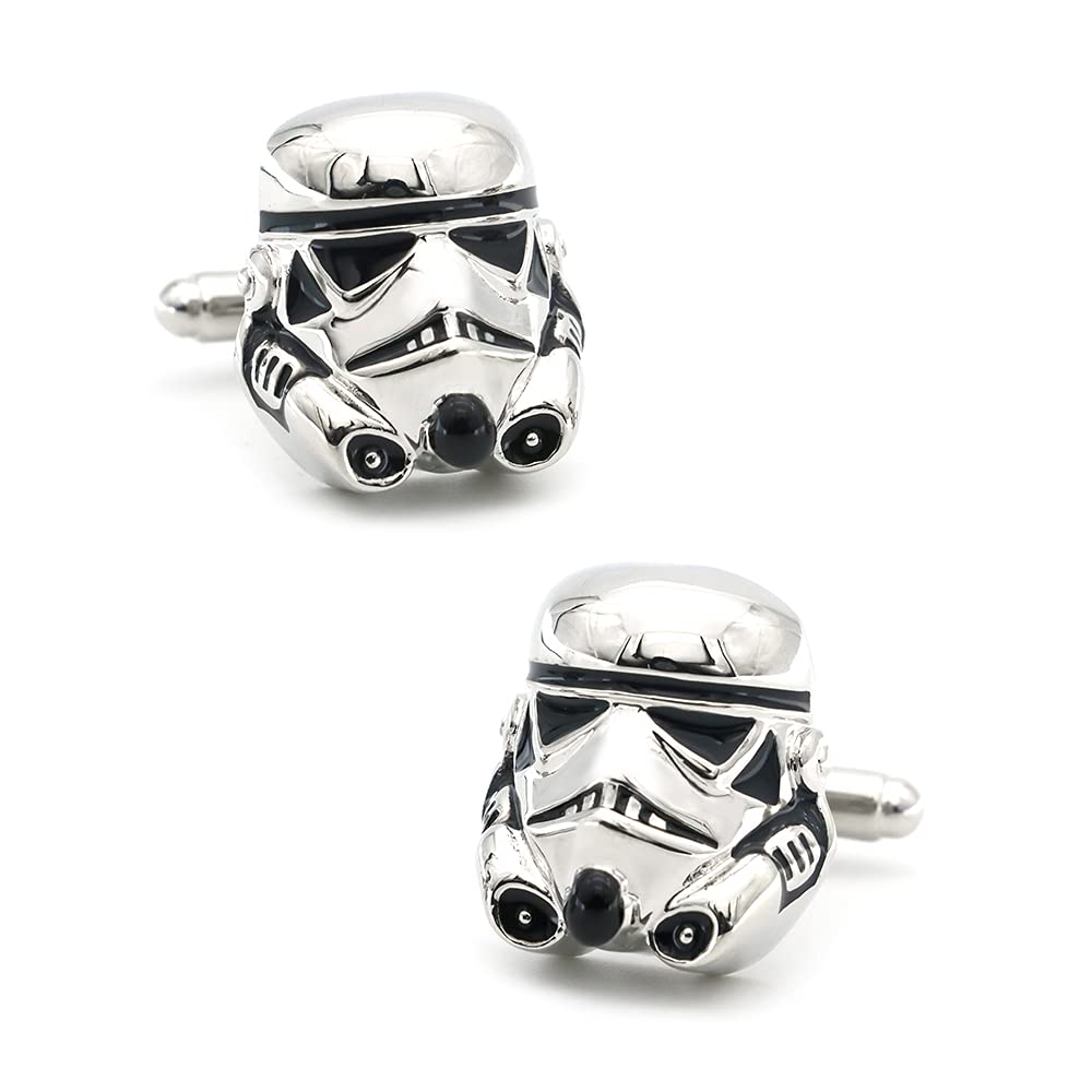 iGame Movie Star Cuff Links 3D Film Warrior Design Vintage Cufflinks with Gift Box