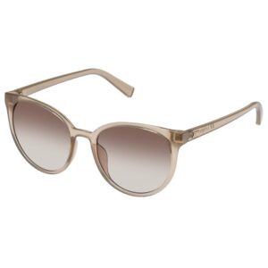 le specs armada sunglasses clear quartz/brown grad