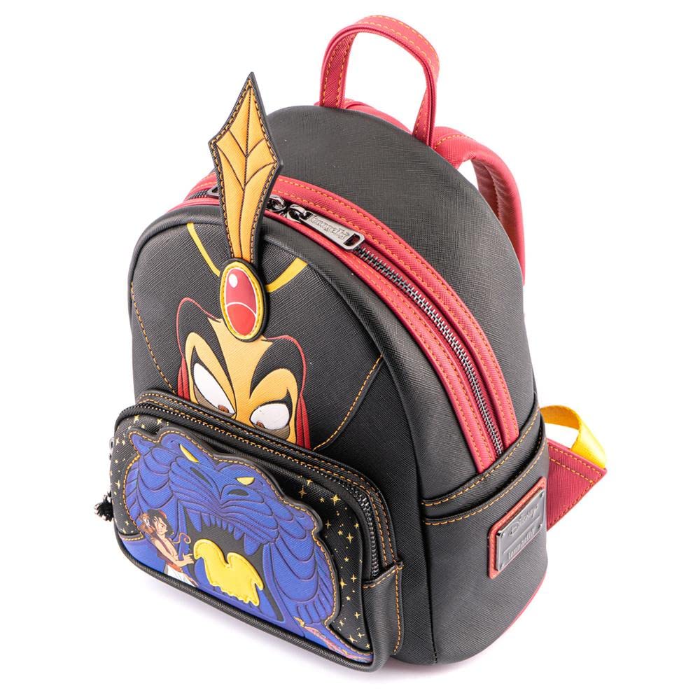 Loungefly Disney Jafar Villains Scene Womens Double Strap Shoulder Bag Purse