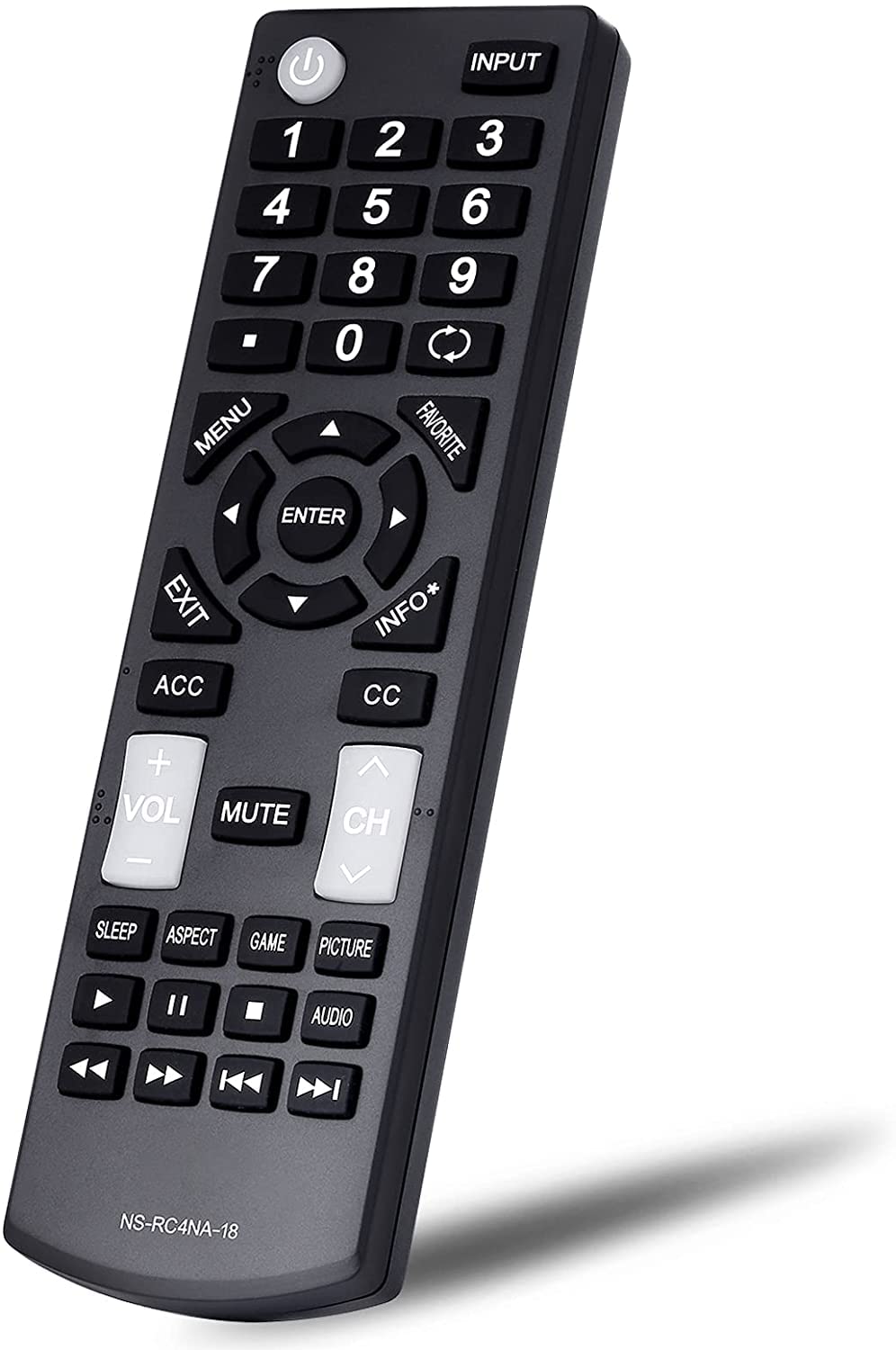 Universal for All Insignia TV Remote Control, LED LCD HDTV TVs