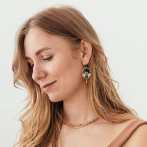 JA.S.JR Vintage Boho Earrings Gold Drop Dangle Earrings for Women