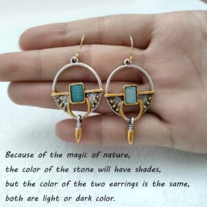 JA.S.JR Vintage Boho Earrings Gold Drop Dangle Earrings for Women